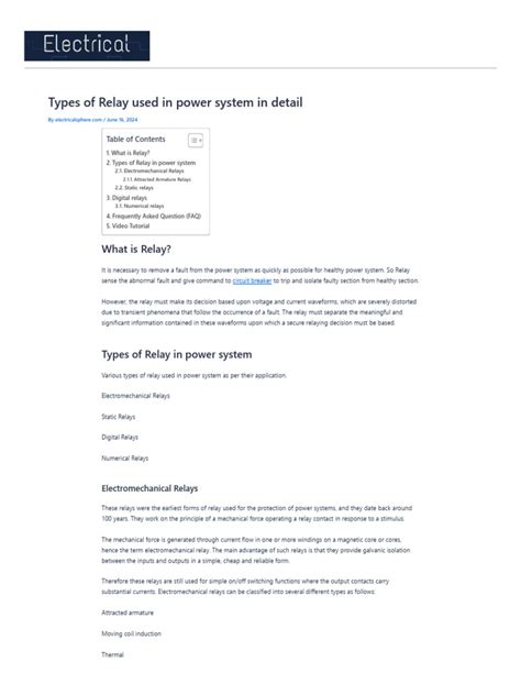 Image result for Different Types of Relays