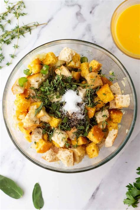 Image result for Cornbread Stuffing Cooked