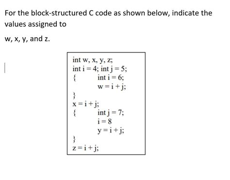 Image result for Programming Language C Block of Code