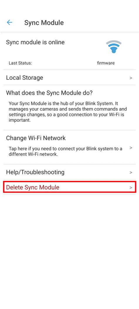 Image result for Blink Sync Module 2 Blinking Red-Light