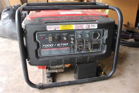 Image result for Starting Predator 8750 Generator