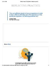 Image result for Reflective Practice Learning Models