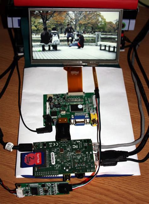 Image result for Raspberry Pi Touch Screen Setup