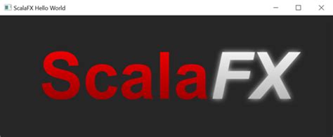 Image result for ScalaFX GUI Library