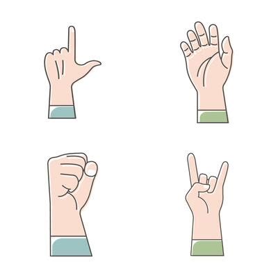 Image result for Hand Signal Graphics