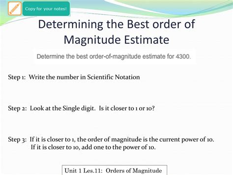 PPT - Orders of Magnitude U1L11 PowerPoint Presentation, free download ...
