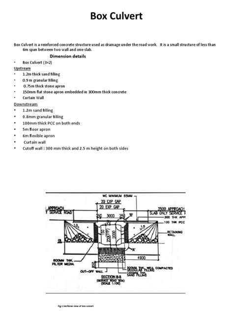 Image result for Understanding Box Culverts Drawings