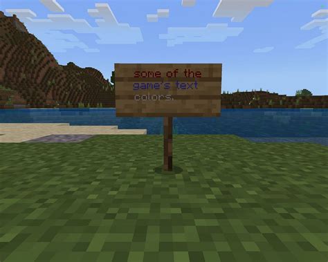 Image result for Minecraft Red Color Text