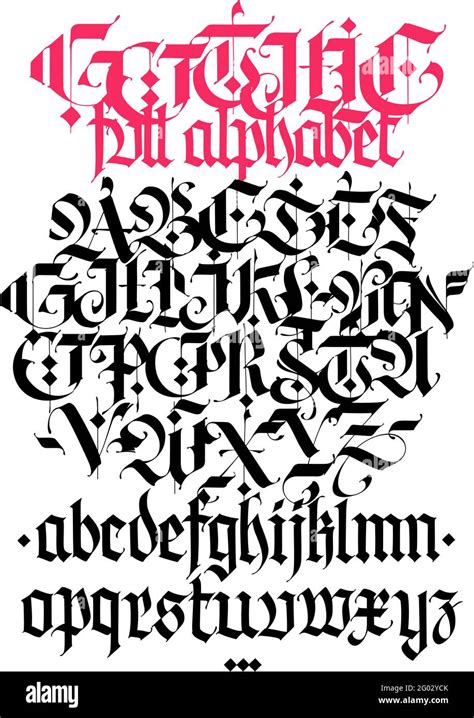 Image result for Gothic Script Calligraphy