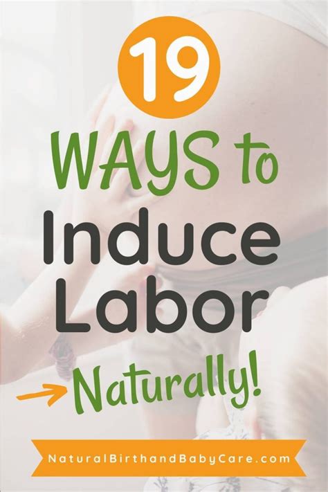 Image result for Inducing Labor Fast