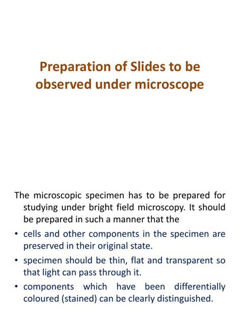 Image result for Preparing Simple Microscope Slides