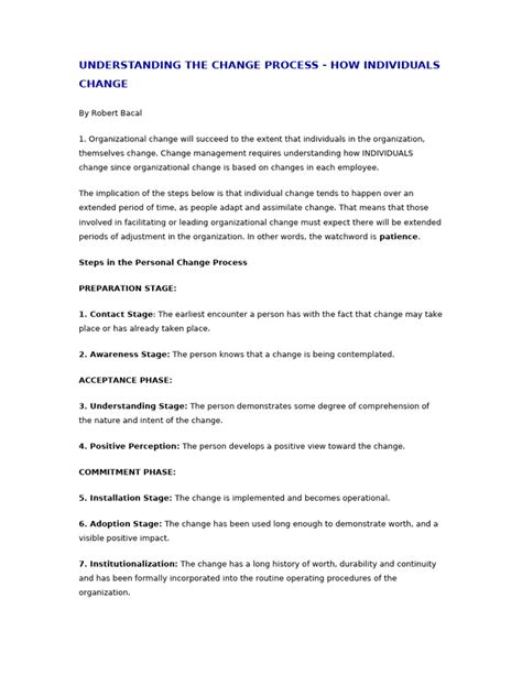 Image result for Change Is a Process