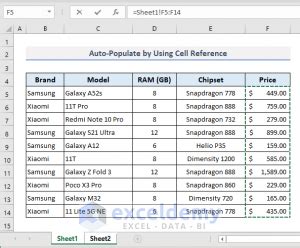 Image result for Auto Populate From Another Sheet Excel