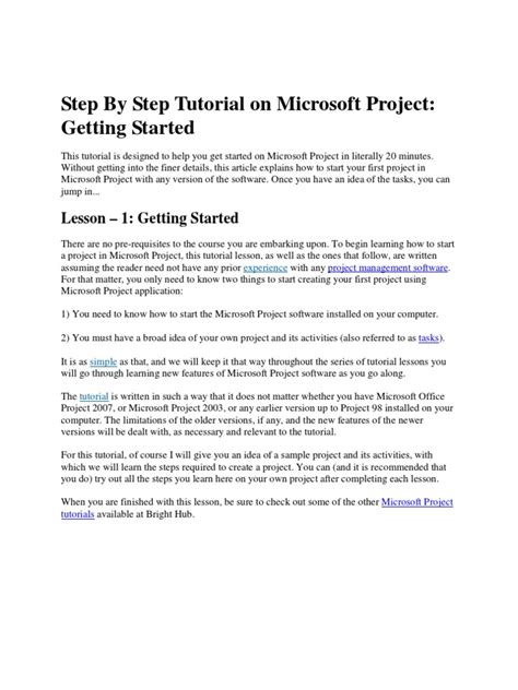 Image result for Microsoft Project 2003 Tutorial