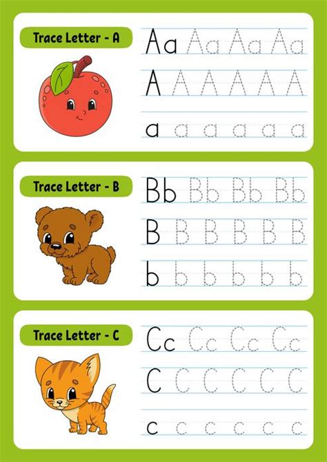 Image result for Learning to Write Alphabet Templates Free Vector
