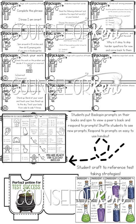 Image result for Test-Taking Strategies Matching Activity