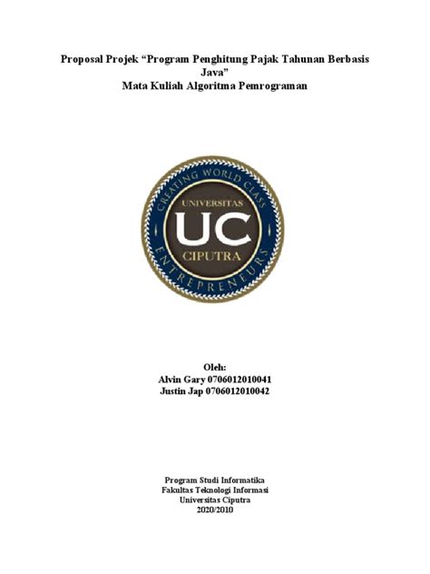 Image result for Contoh Proposal Project Java