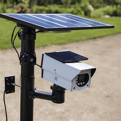 Image result for Solar Power Security Camera with LED Lights