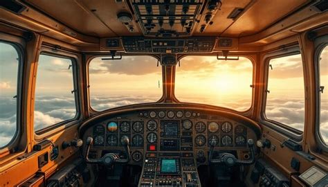 Image result for Sunset Cockpit View