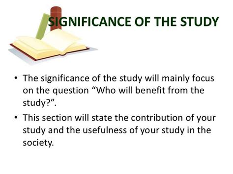 Image result for Significance of Study