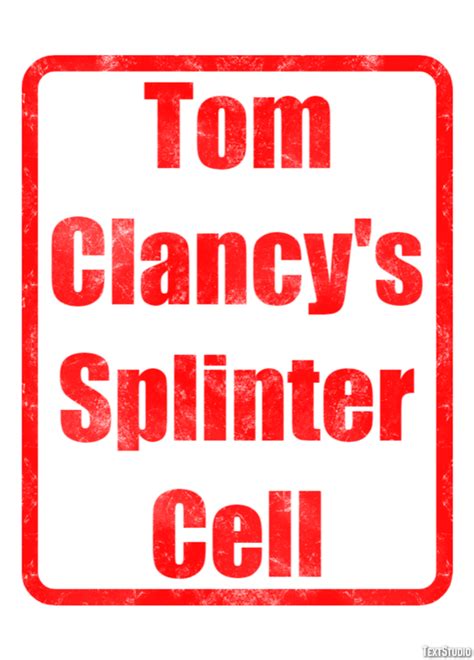 Image result for Splinter Cell Logo