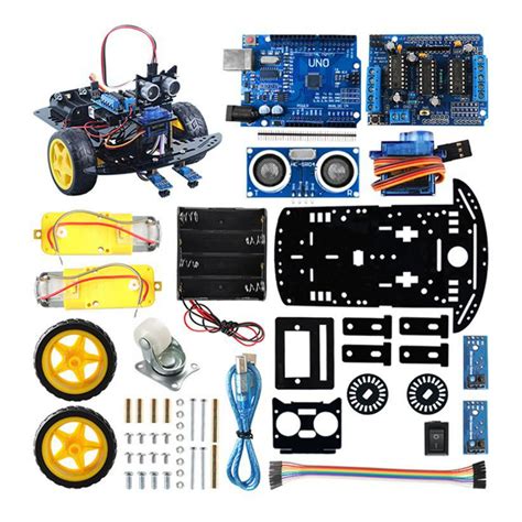 Image result for Two Wheels Arduino Robot