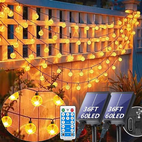 Image result for Solar Powered String Lights Amazon