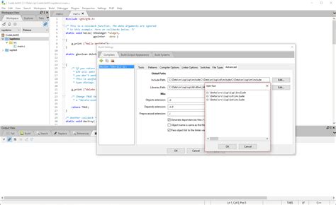 Image result for CodeLite GUI