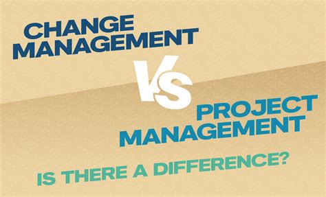 Image result for Change Management vs Project Management