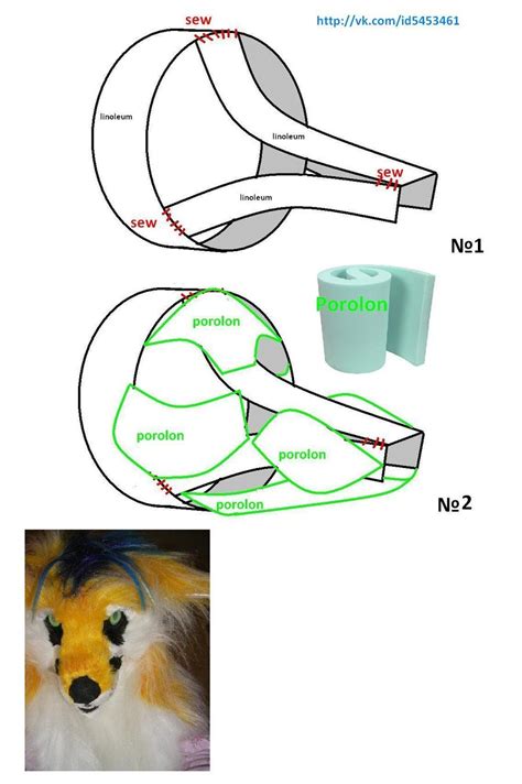 Image result for Fursuit Head Tutorial