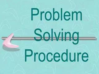 Image result for Project Procedure for Problem