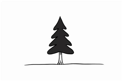 Image result for Pine Tree Drawing Tutorial