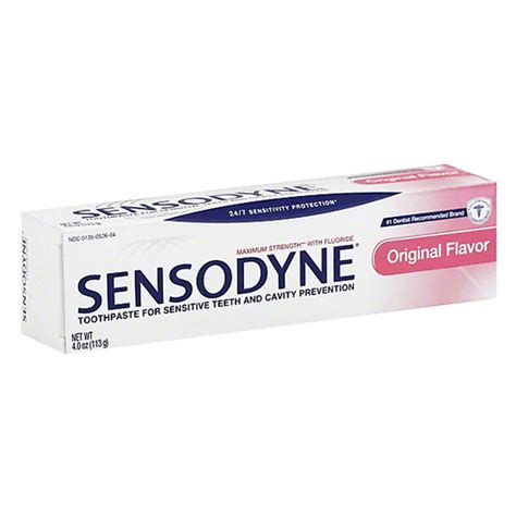 Sensodyne toothpaste – NASA DERICILIK SANAYI VE TICARET LTD STI