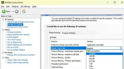 Image result for NVIDIA Shader Cache