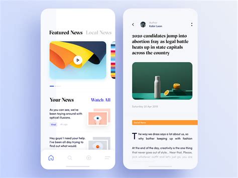 Image result for News Feed Design Using HTML/CSS