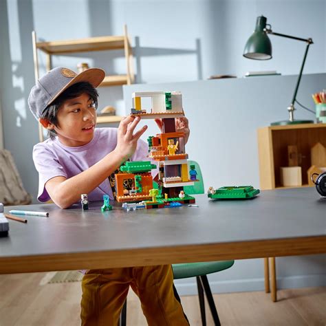 Image result for LEGO Minecraft Modern Treehouse