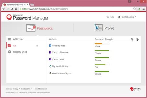 Image result for Trend Micro Password Manager