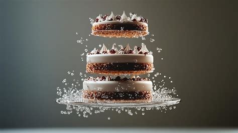 Image result for Inverted Floating Cake