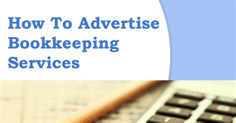 Image result for Bookkeeping Advertising Examples