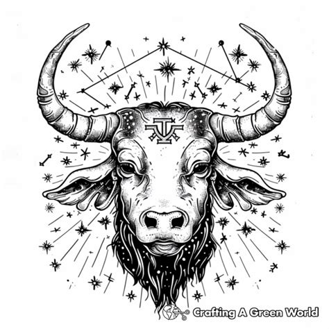 Image result for Taurus Coloring Pages