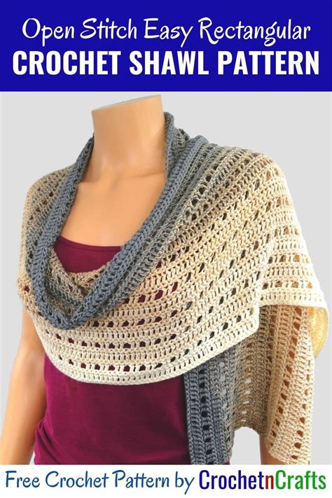 Image result for Crochet Ombre Rectangular Shawl Pattern