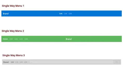 Image result for Sub Menu HTML