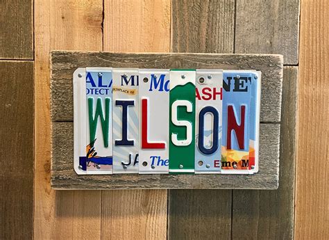 Image result for Custom License Plate Signs