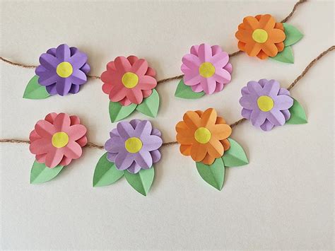 Image result for Spring Paper Flower Garland