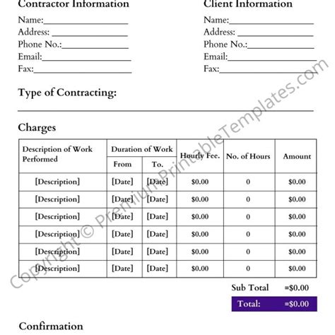 Image result for Invoice Contract
