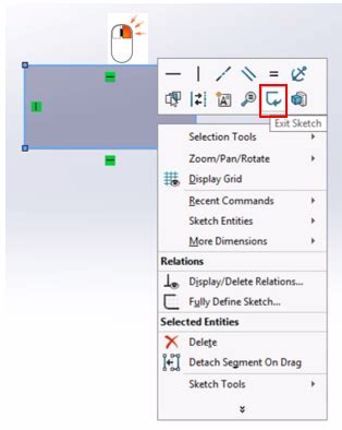 Image result for Circle Rectangle Command SolidWorks