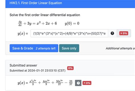 Image result for Solve First Order Linear DE