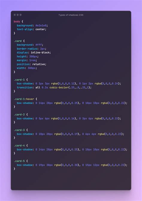 Image result for Box-Shadow Opacity Code CSS Example