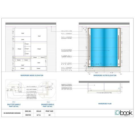 Image result for Wardrobe Parallel Projection