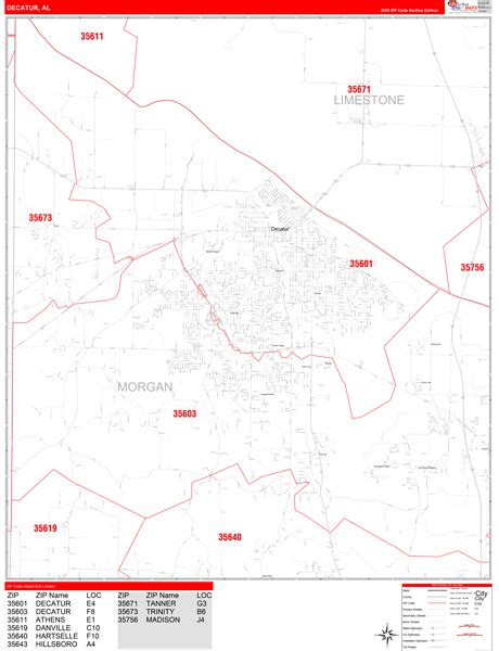 Image result for Decatur Al Zip Code Map